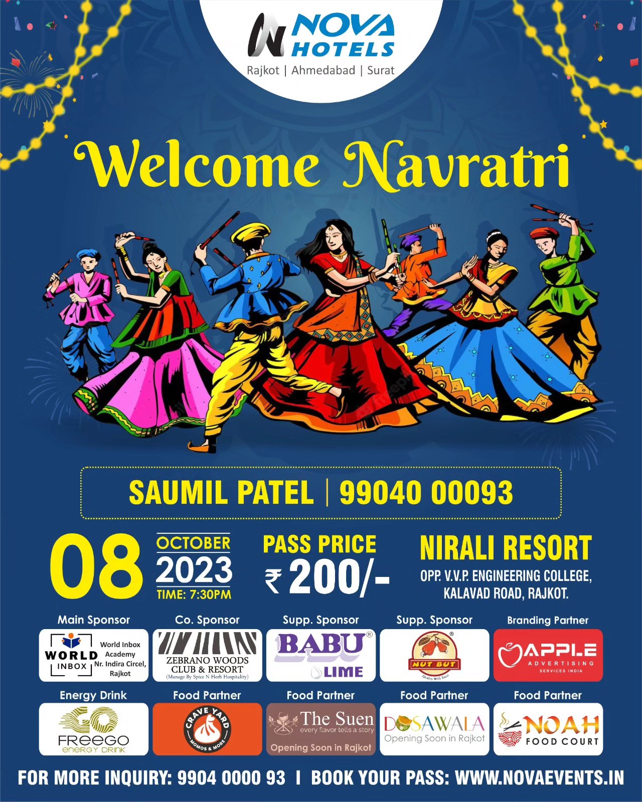 Welcome Navratri in Rajkot 2023 - List of Upcoming Welcome Navratri in ...